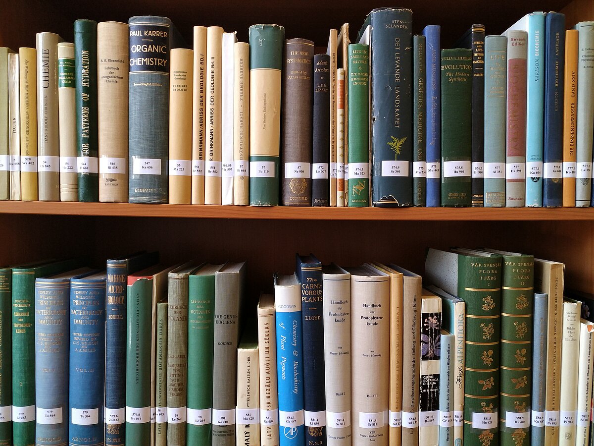 Heinriha Skujas privātbibliotēka LU Muzeja Botānikas un mikoloģijas ...